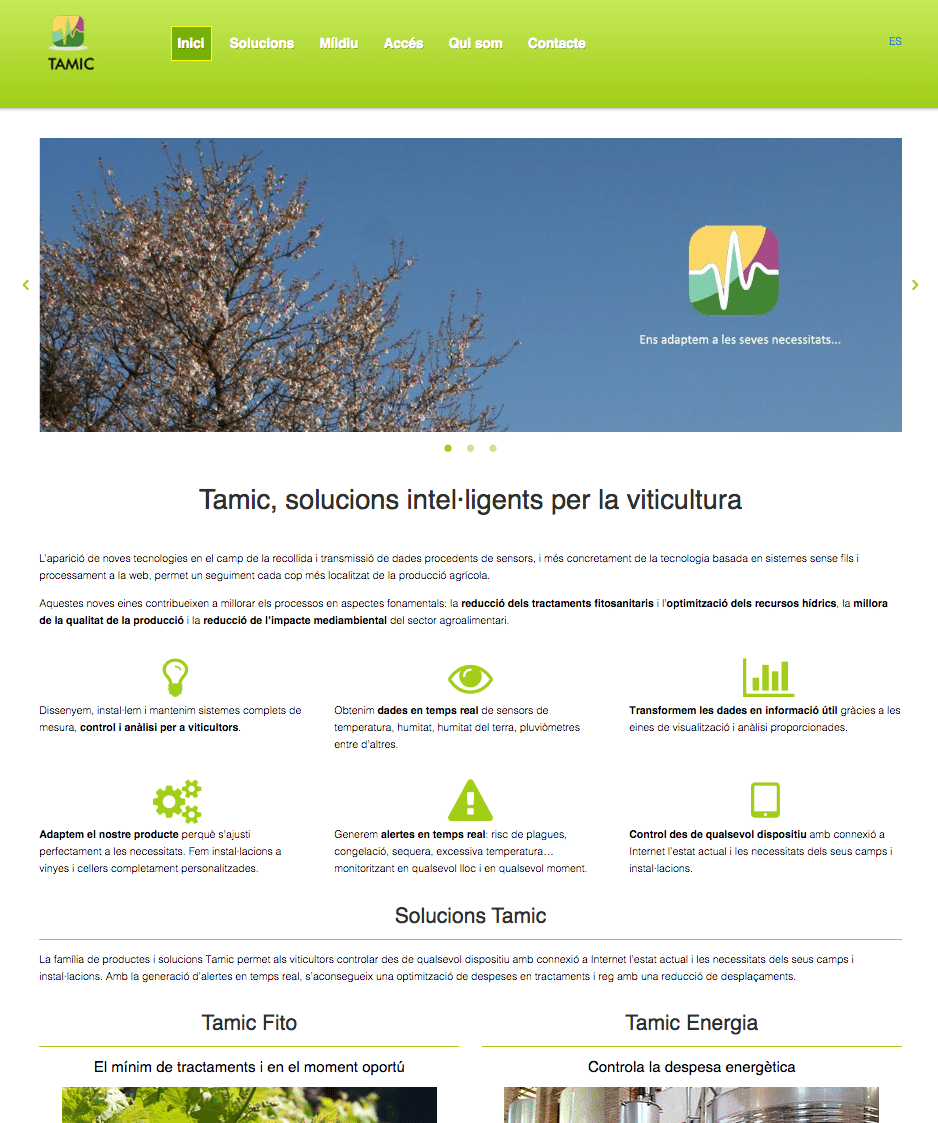 Tamic, un cas d'èxit de màrqueting digital » DeMomentSomTres Màrqueting ...